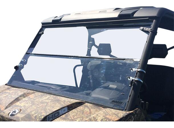 Moose Utility Windshield Flflng Defndr Premium Full Folding Windshield ...