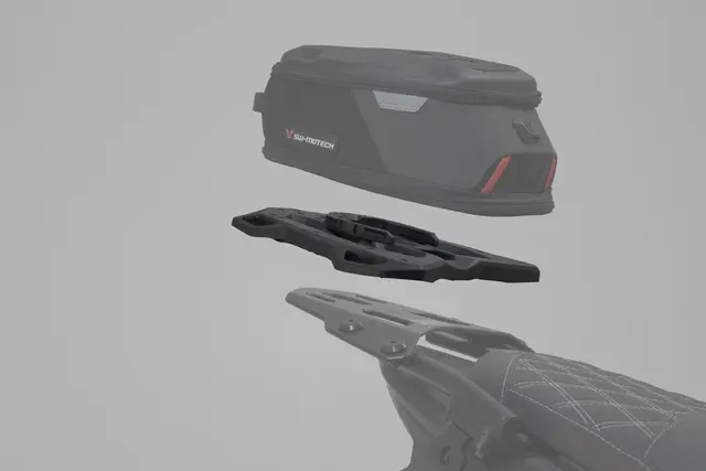 Sw-Motech PRO tank ring adapter kit for For PRO tank bags. With adapter ...